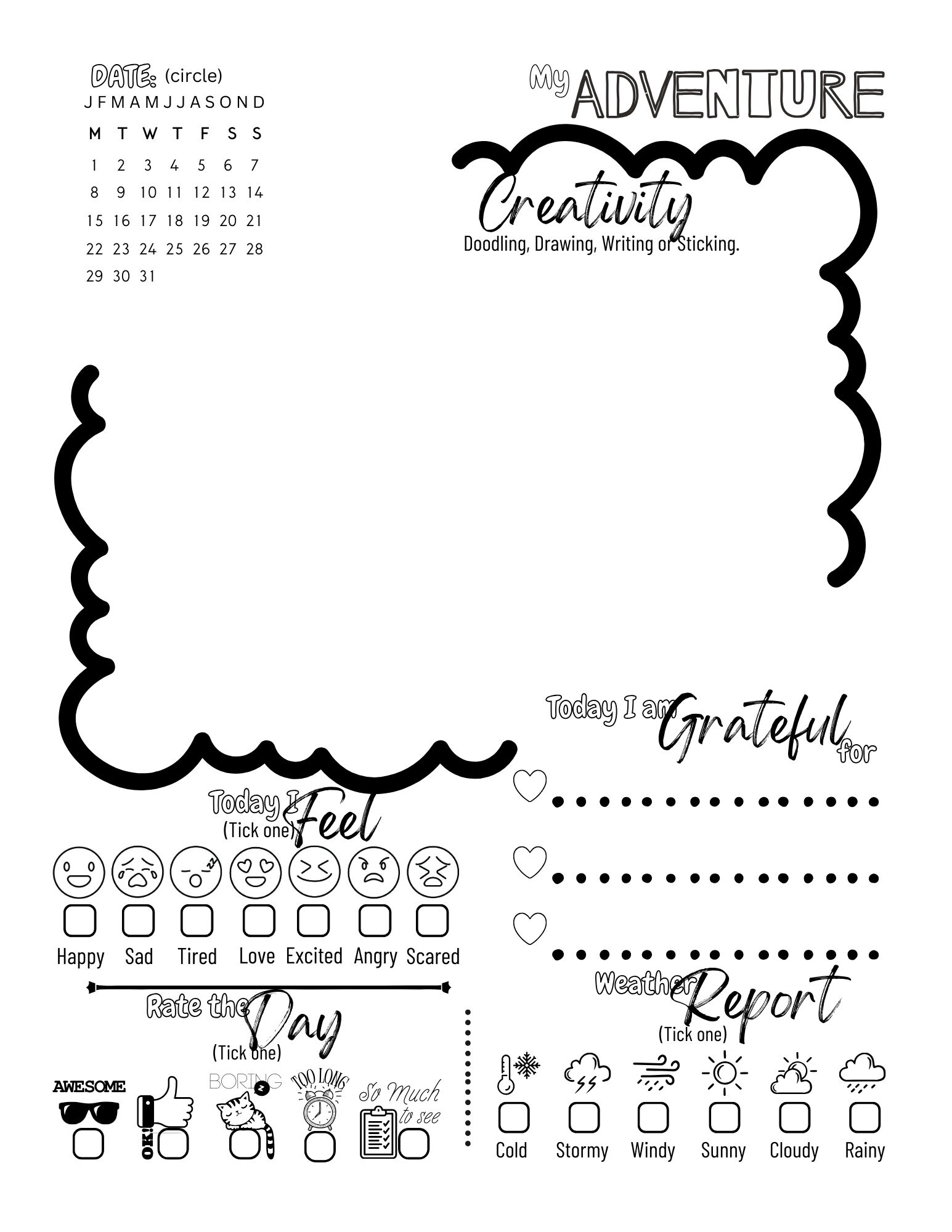 My Adventure Journal, Travel Journal for Kids, Adventure Journal for ...