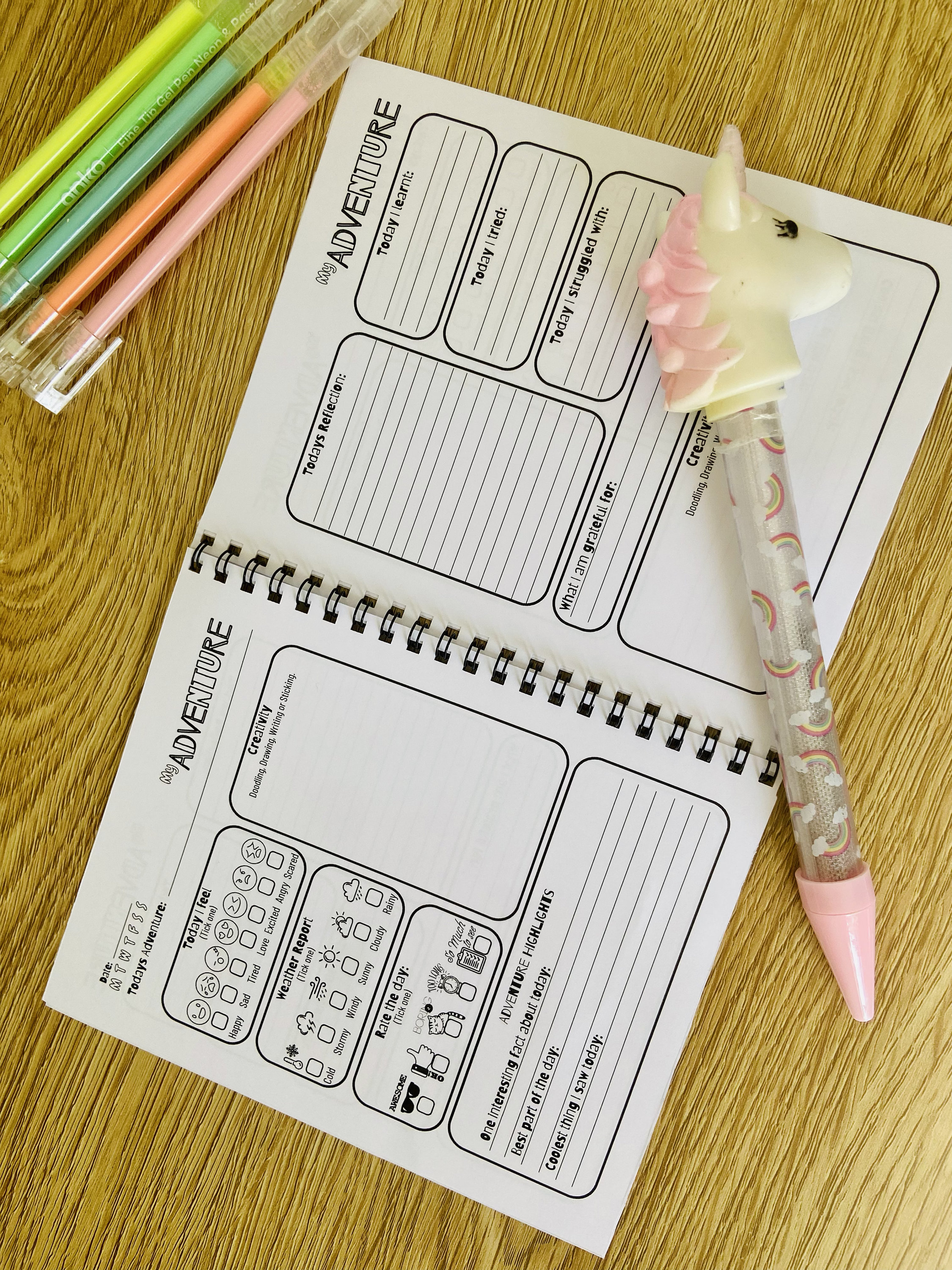 My Adventure Journal, Travel Journal for Kids, Adventure Journal for ...