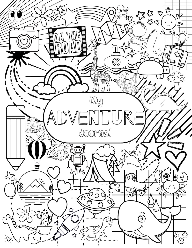My Adventure Journal, Travel Journal for Kids, Adventure Journal for ...