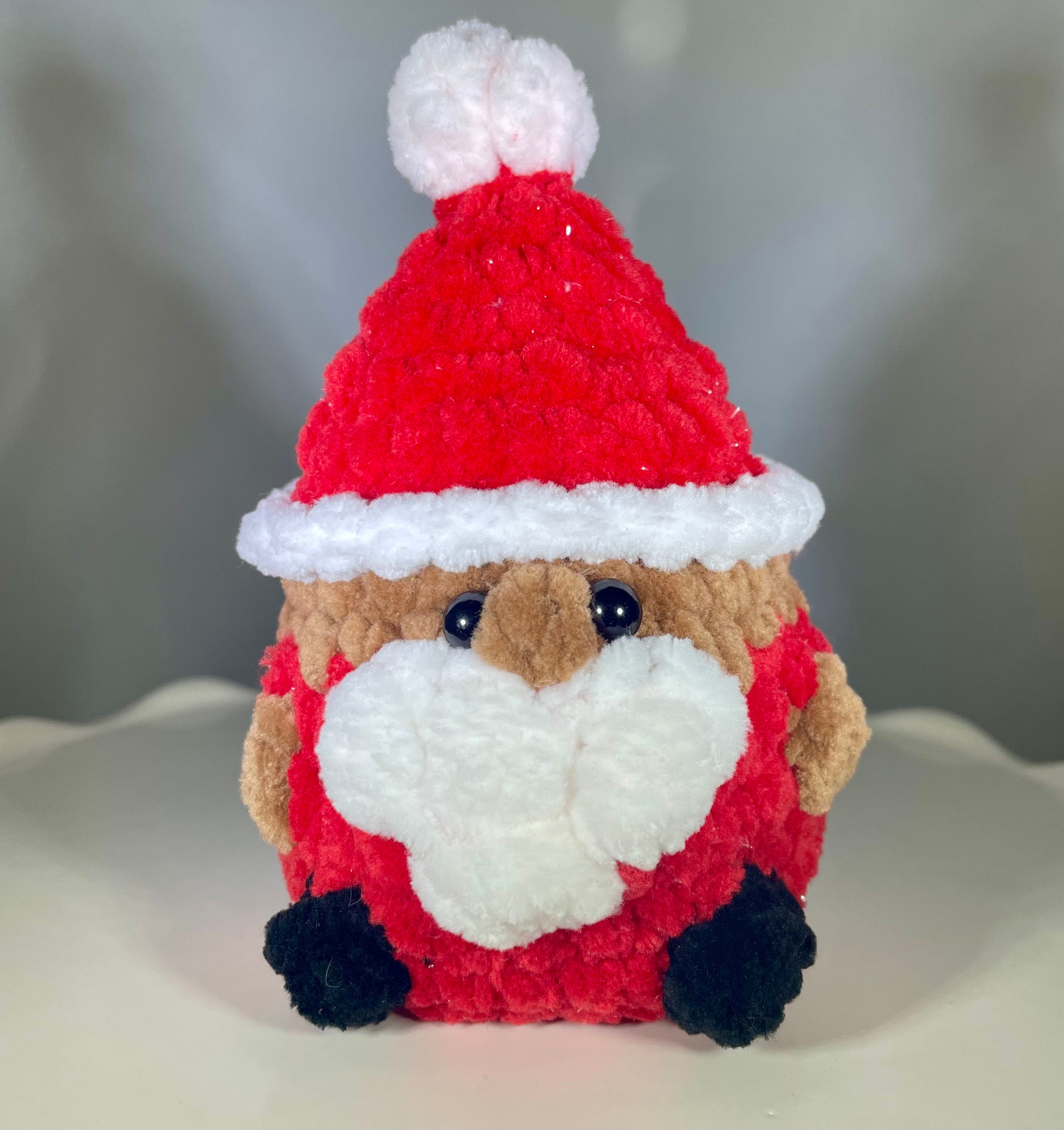 No Sew Chunky Santa Crochet Pattern - Etsy