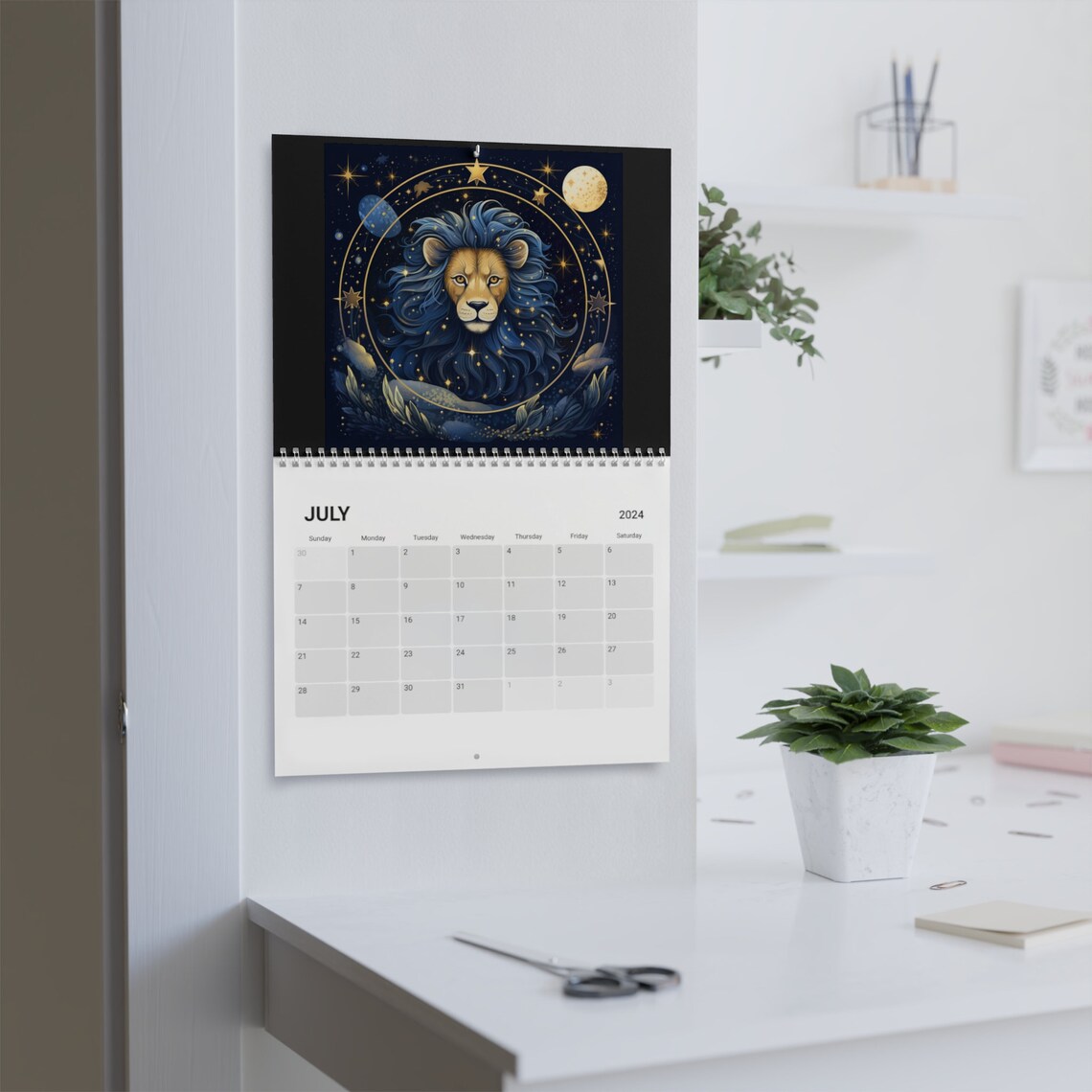Zodiac Calendar 2024 - Etsy