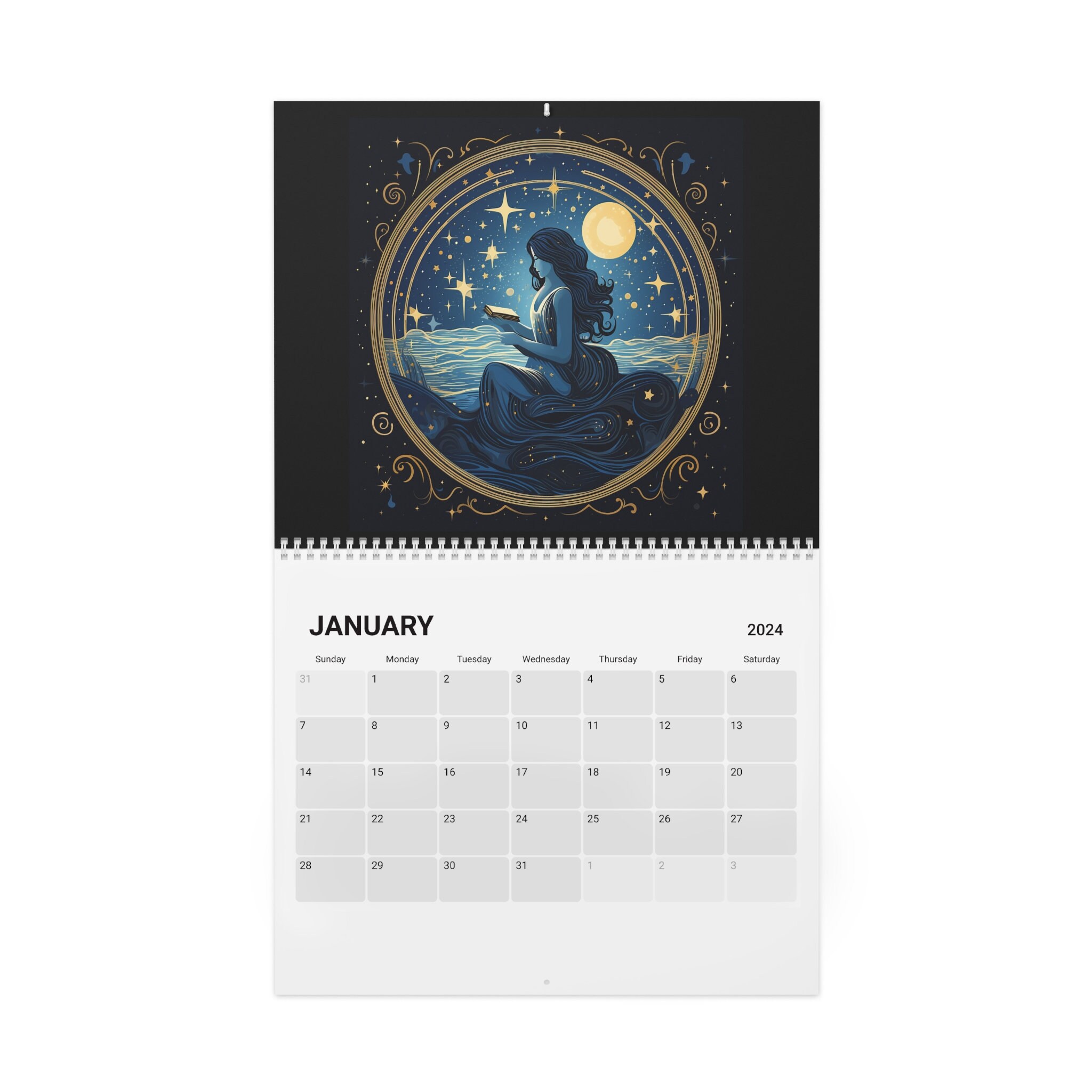 Zodiac Calendar 2024 - Etsy