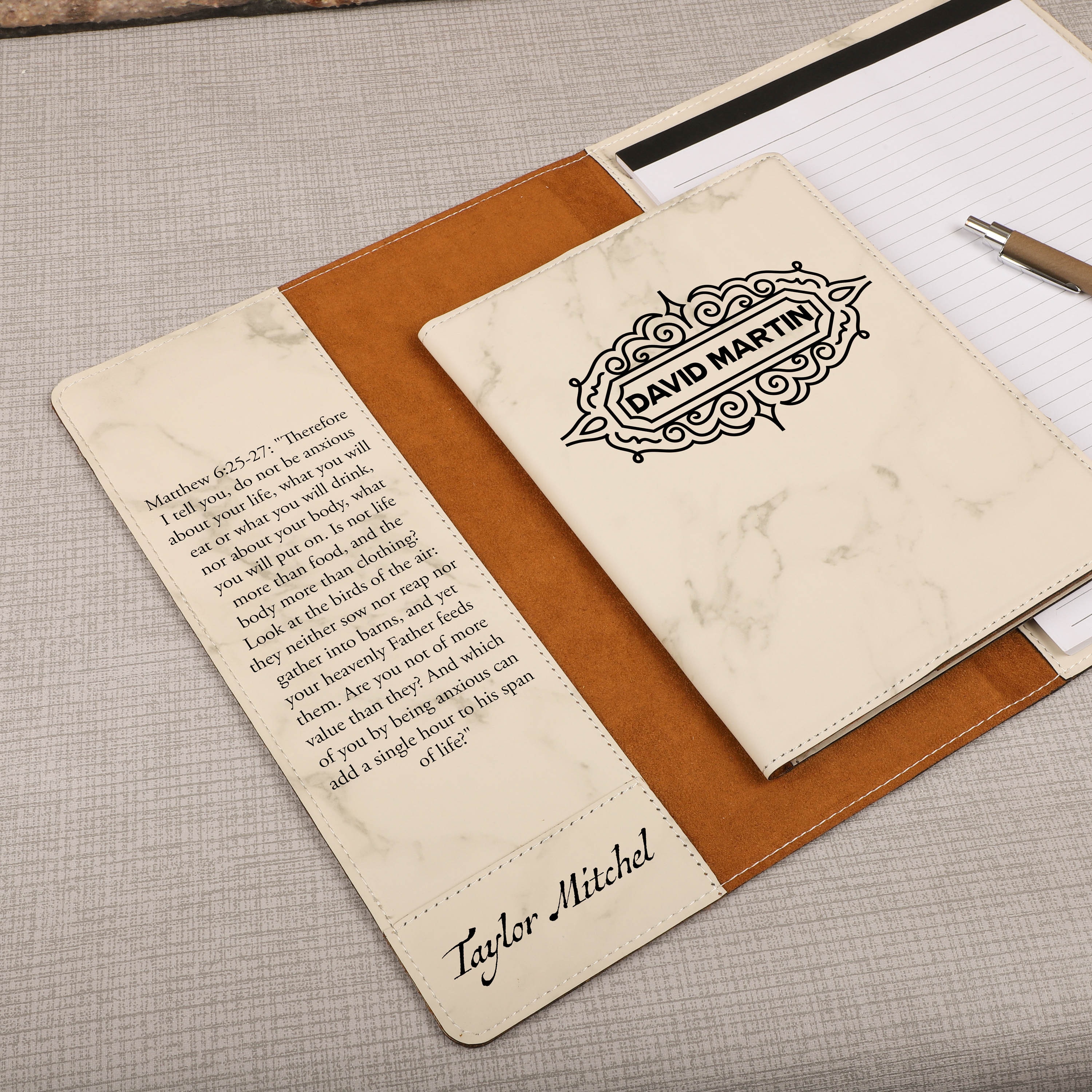 Personalized Portfolio Custom Portfolio Engraved Portfolio - Etsy