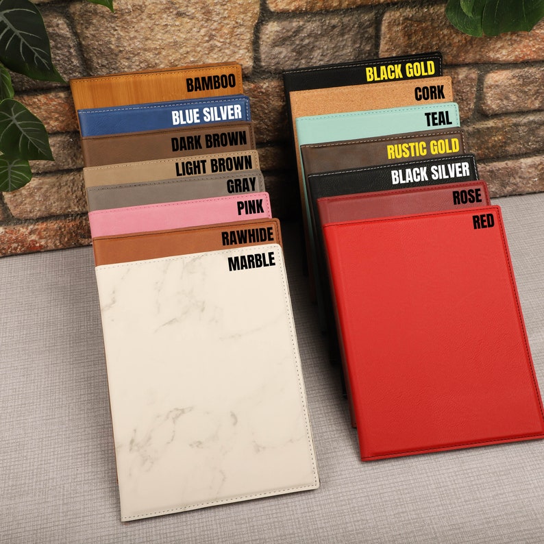 Personalized Portfolio Custom Portfolio Engraved Portfolio - Etsy