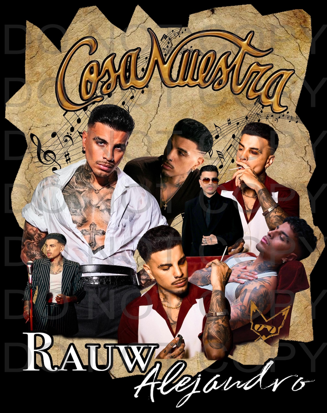 Cosa Nuestra RAUW ALEJANDRO PNG Digital File - Etsy