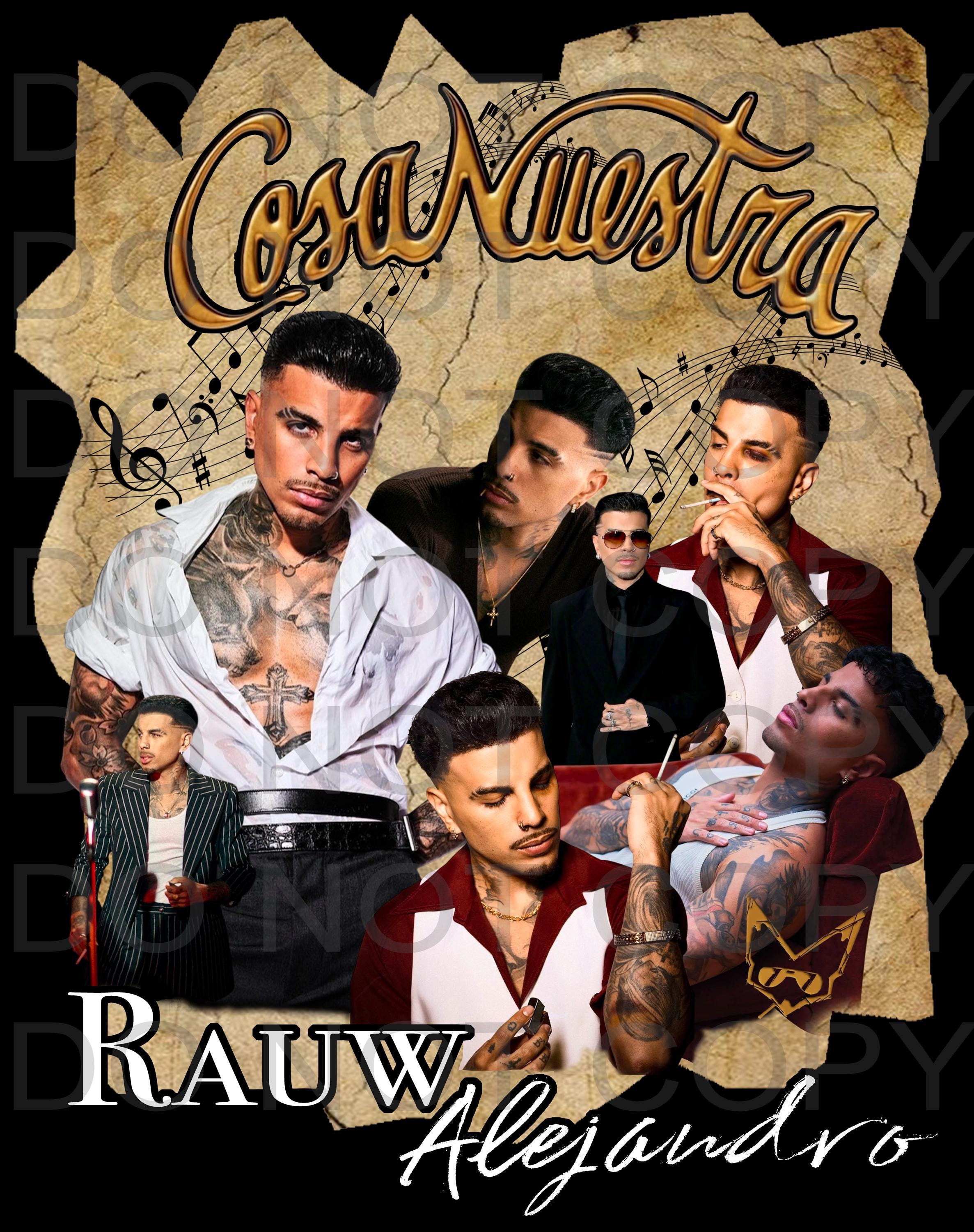 Cosa Nuestra RAUW ALEJANDRO PNG Digital File - Etsy