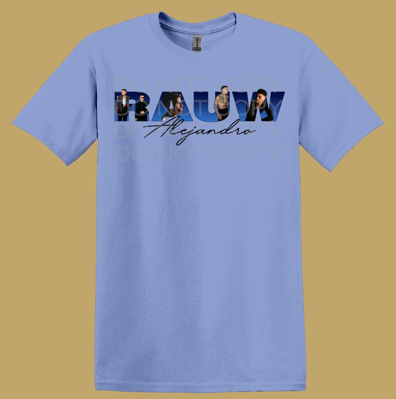 RAUW ALEJANDRO PNG Digital File - Etsy