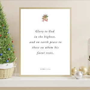 Set of 3 Christmas Christian Scripture Printable Wall Art, Isaiah 9:6 ...