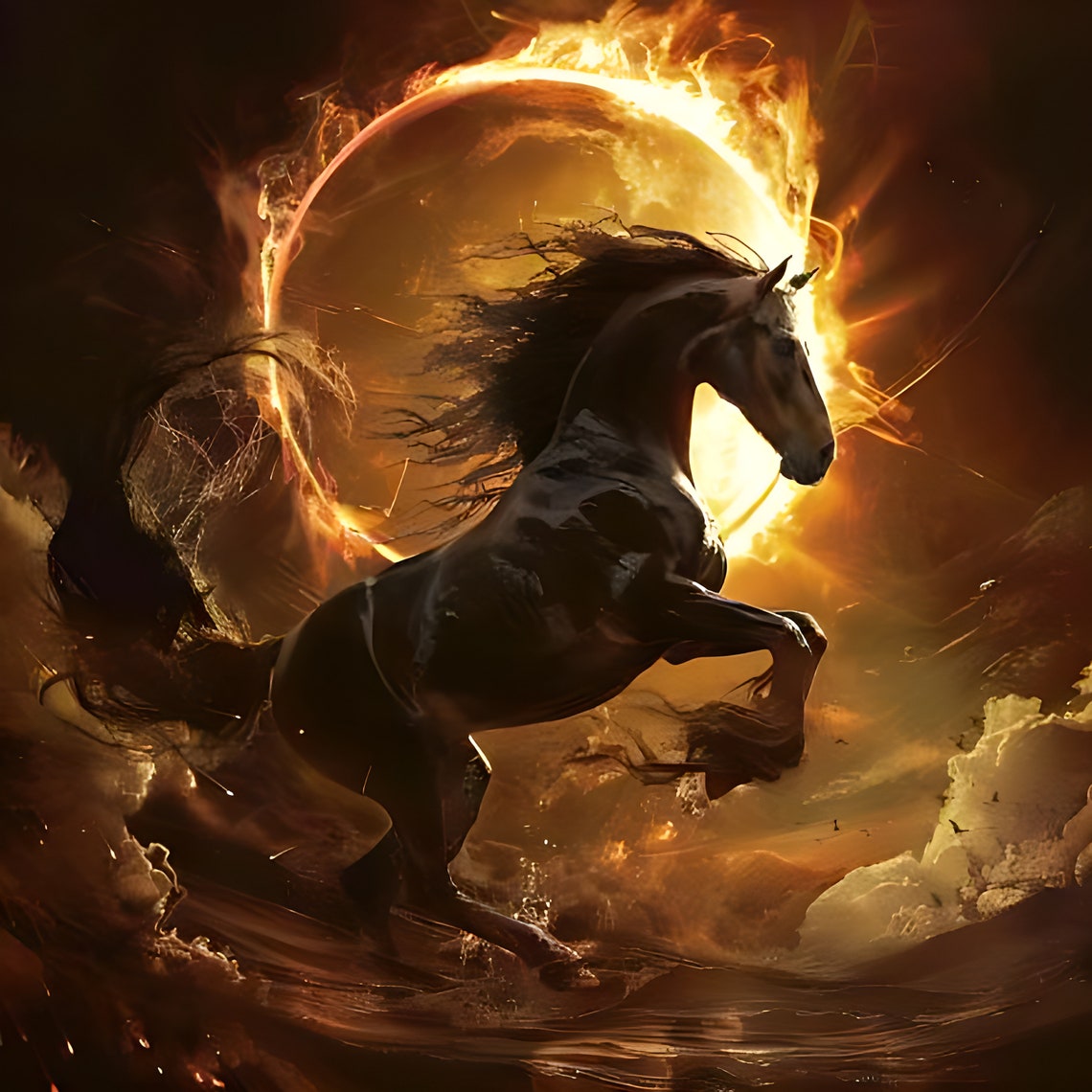 PRINTABLE INSTANT Download Art, 2024 Solar Eclipse, Solar Eclipse Art ...