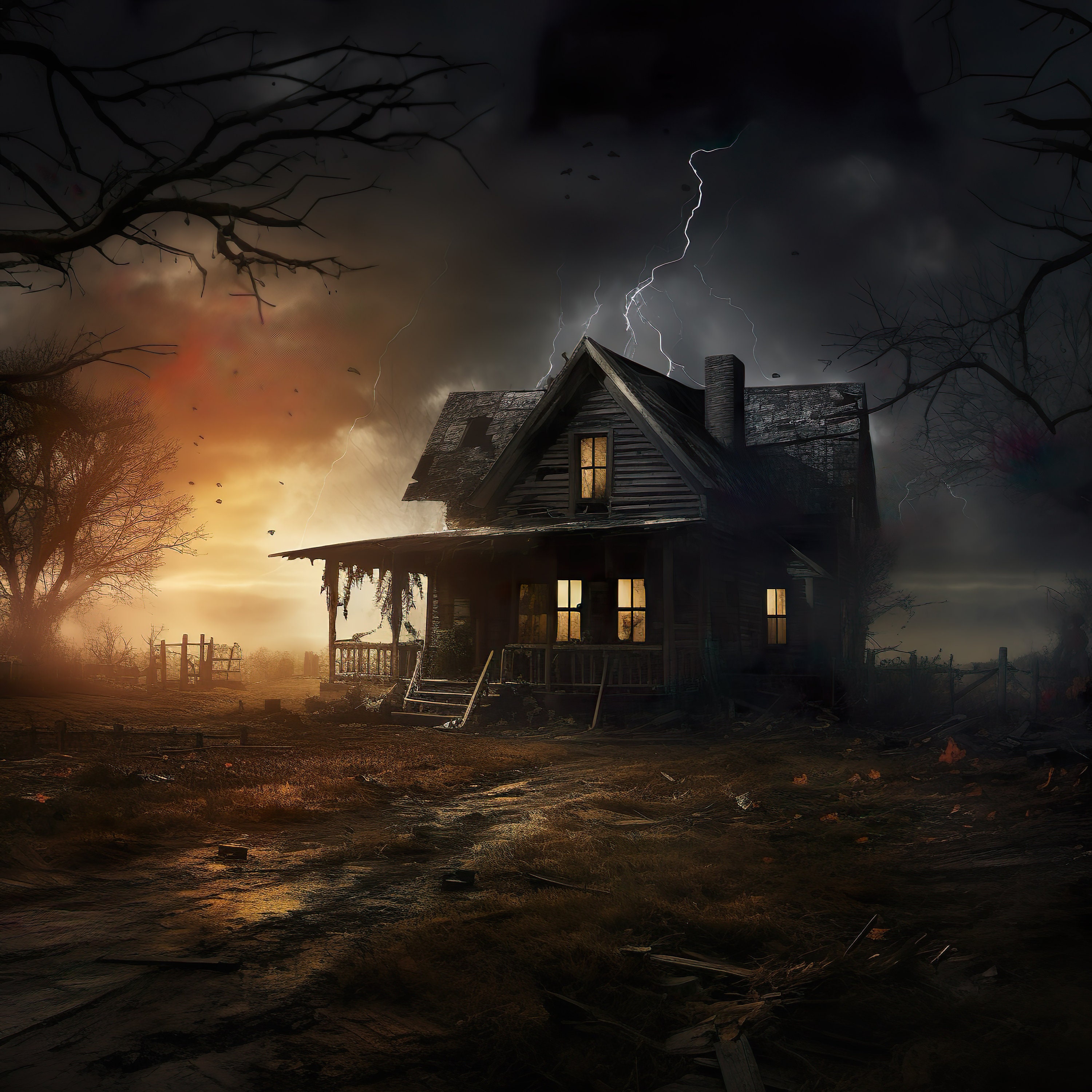 PRINTABLE INSTANT Download Art, Abandoned House Art ,abandoned House ...