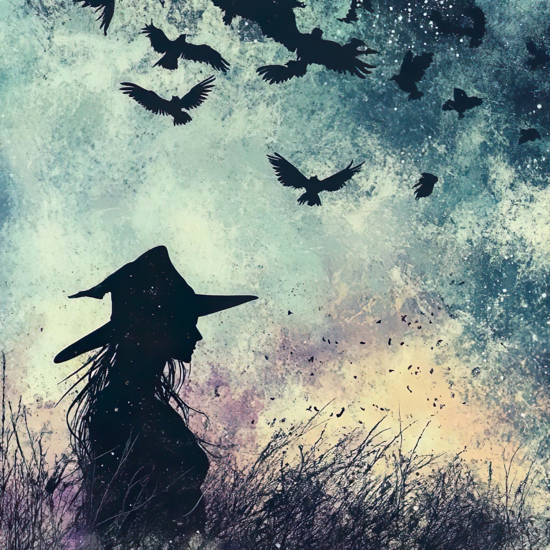 PRINTABLE INSTANT DOWNLOAD Halloween Art Prints Gothic Gallery Wall Art ...