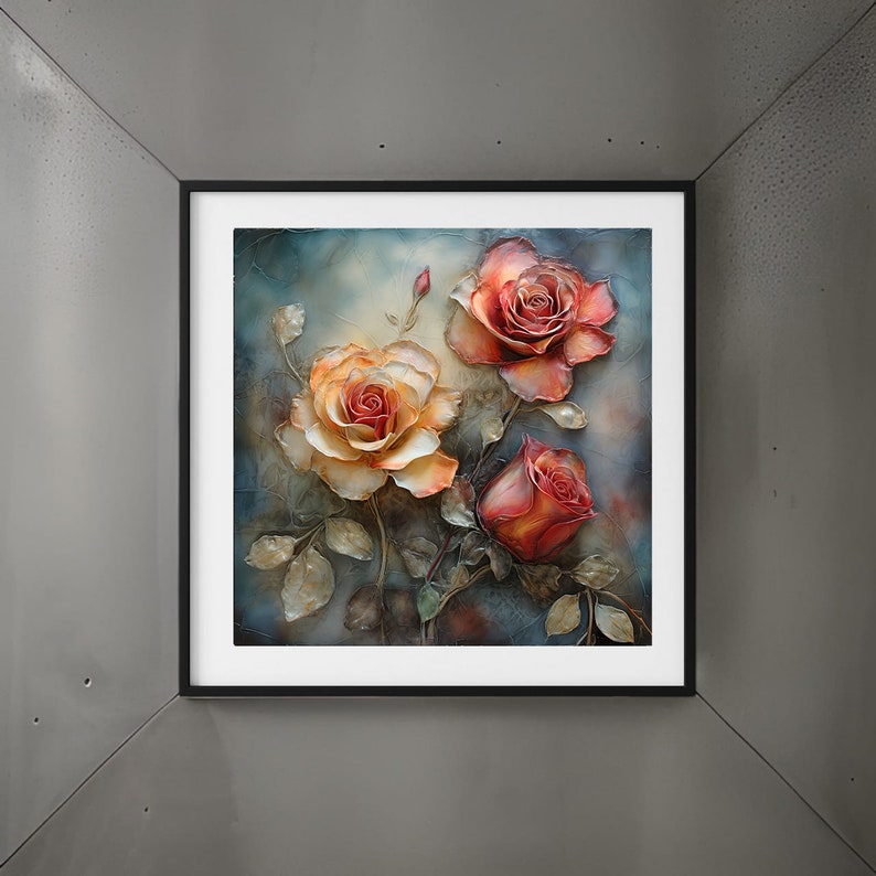 PRINTABLE INSTANT Download Art, Cottage Core, Spring, Flowers, Country ...