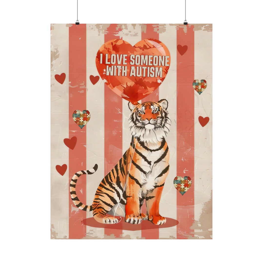 Ready to Frame Poster, Art Print, Home Decor Frameable Art, Autism ...