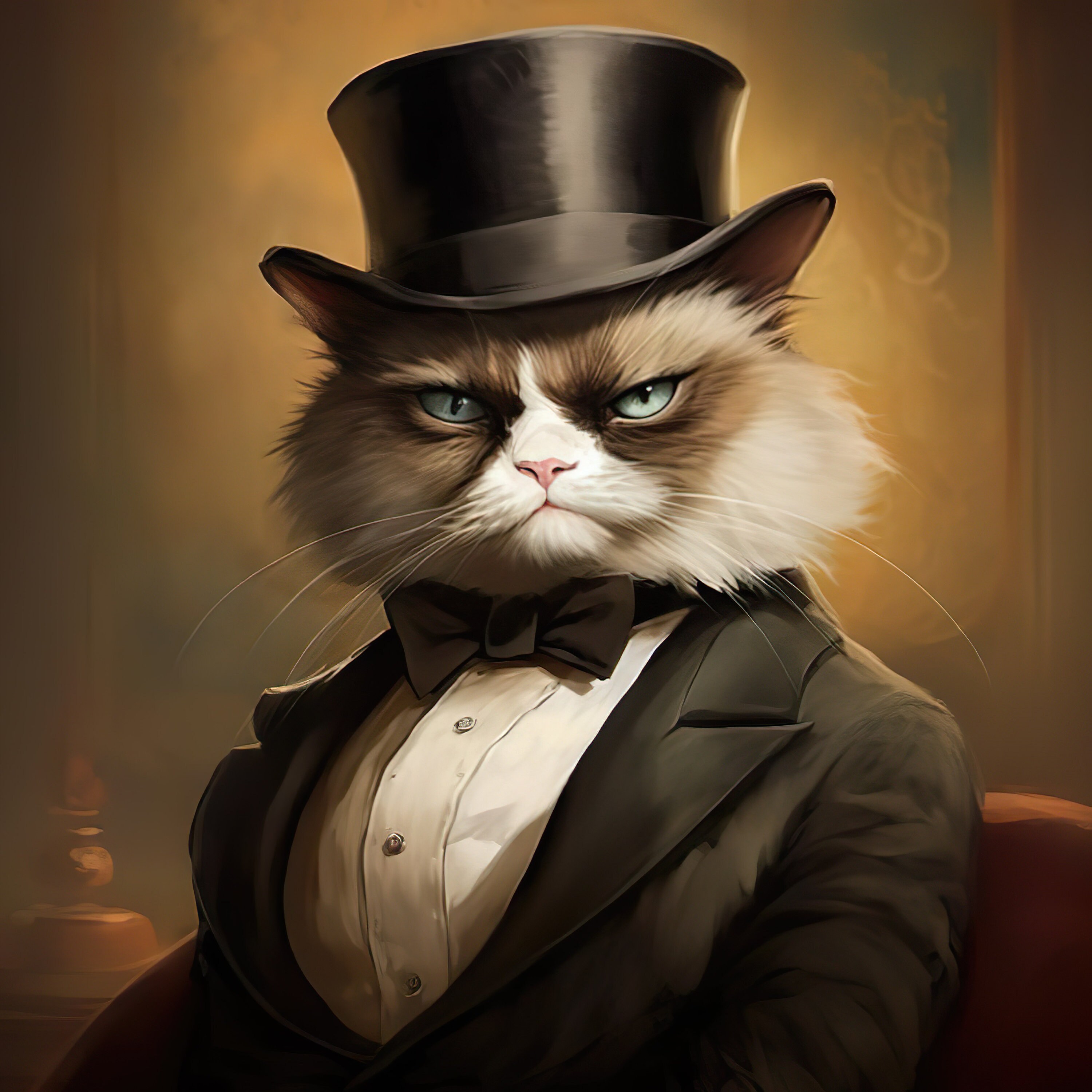 PRINTABLE INSTANT Download Art, Sophisticated Animals, Funny Animals ...