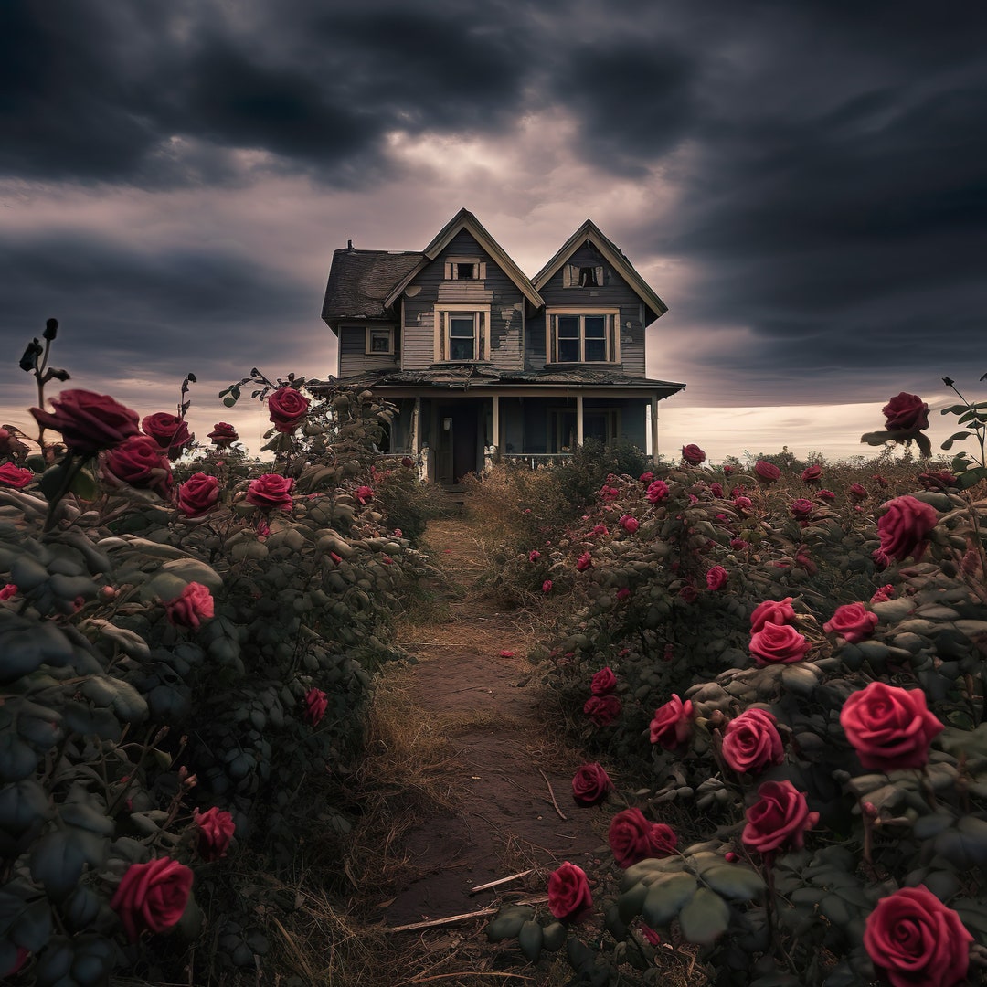 PRINTABLE INSTANT Download Art, Abandoned House Art ,abandoned House ...