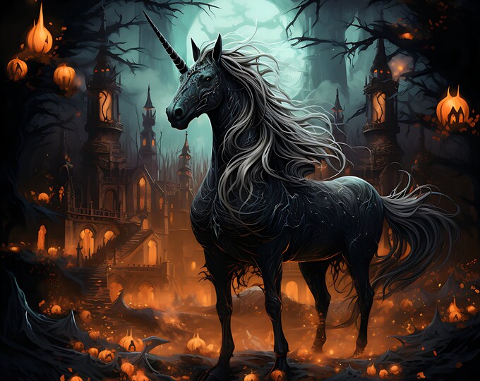 PRINTABLE INSTANT DOWNLOAD Halloween Art Halloween Prints Gothic ...