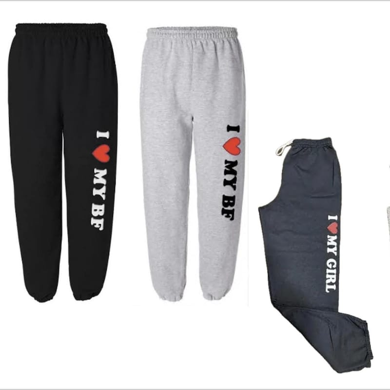 I Love My Boyfriend Pants - Etsy