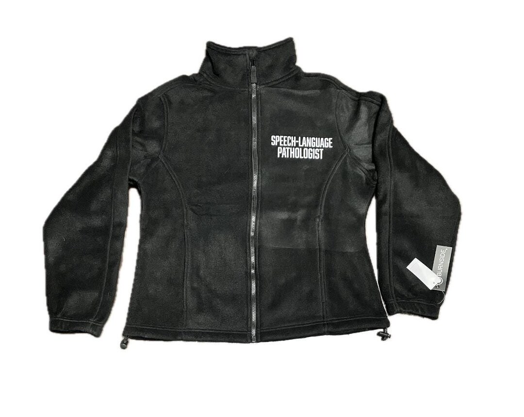 Custom Women Polar Fleece Full Zip Jacket-burnside,custom Logo Zip up ...