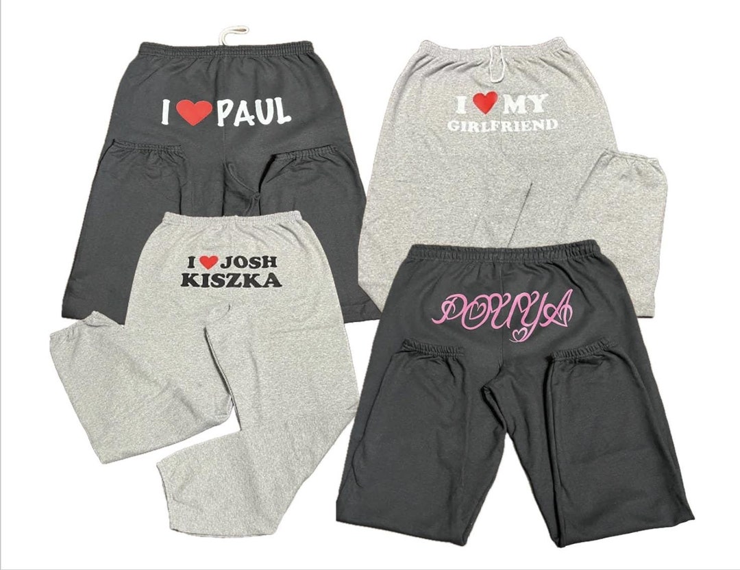 Custom Bulk Order Sweatpants-heavy Blend, Personalize Your Sweatpants ...