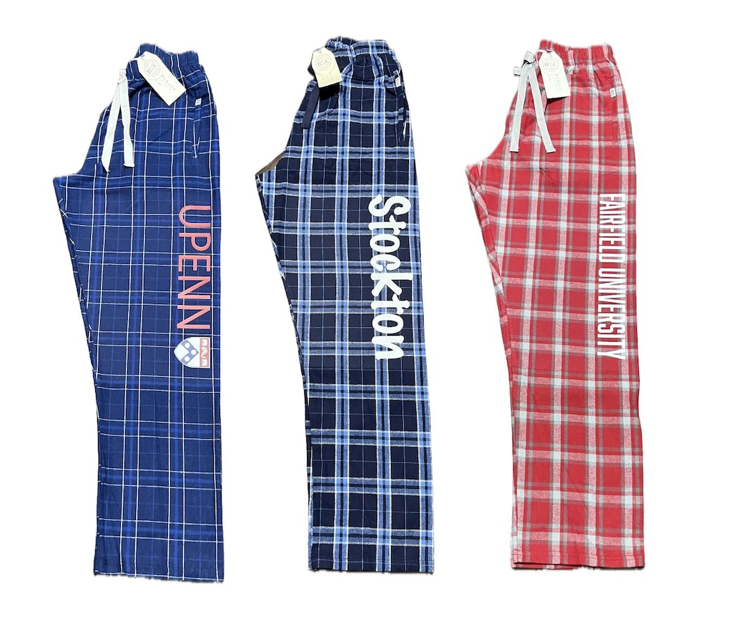 CUSTOM Women Graduation Flannel Pajama Pants,custom Flannel Pajama ...