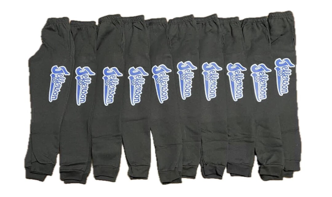 Custom UNISEX Youth Sweatpants for Groups, Custom Bulk School ...