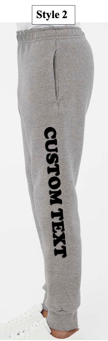 Custom Youth Sweatpants for Youth Groups, Custom Sweatpants for Schools ...