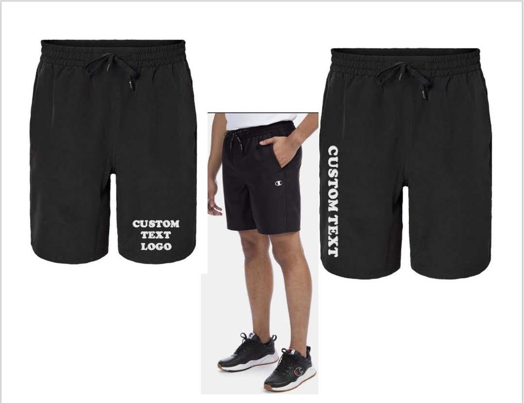 Custom Woven City Sport Shorts-8-inches, Custom Personalized Men Shorts ...