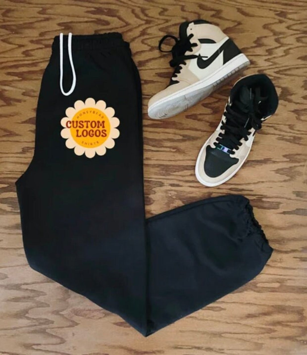 Custom Logo Sweatpants-heavy Blend, Personalize Your Sweatpants ...