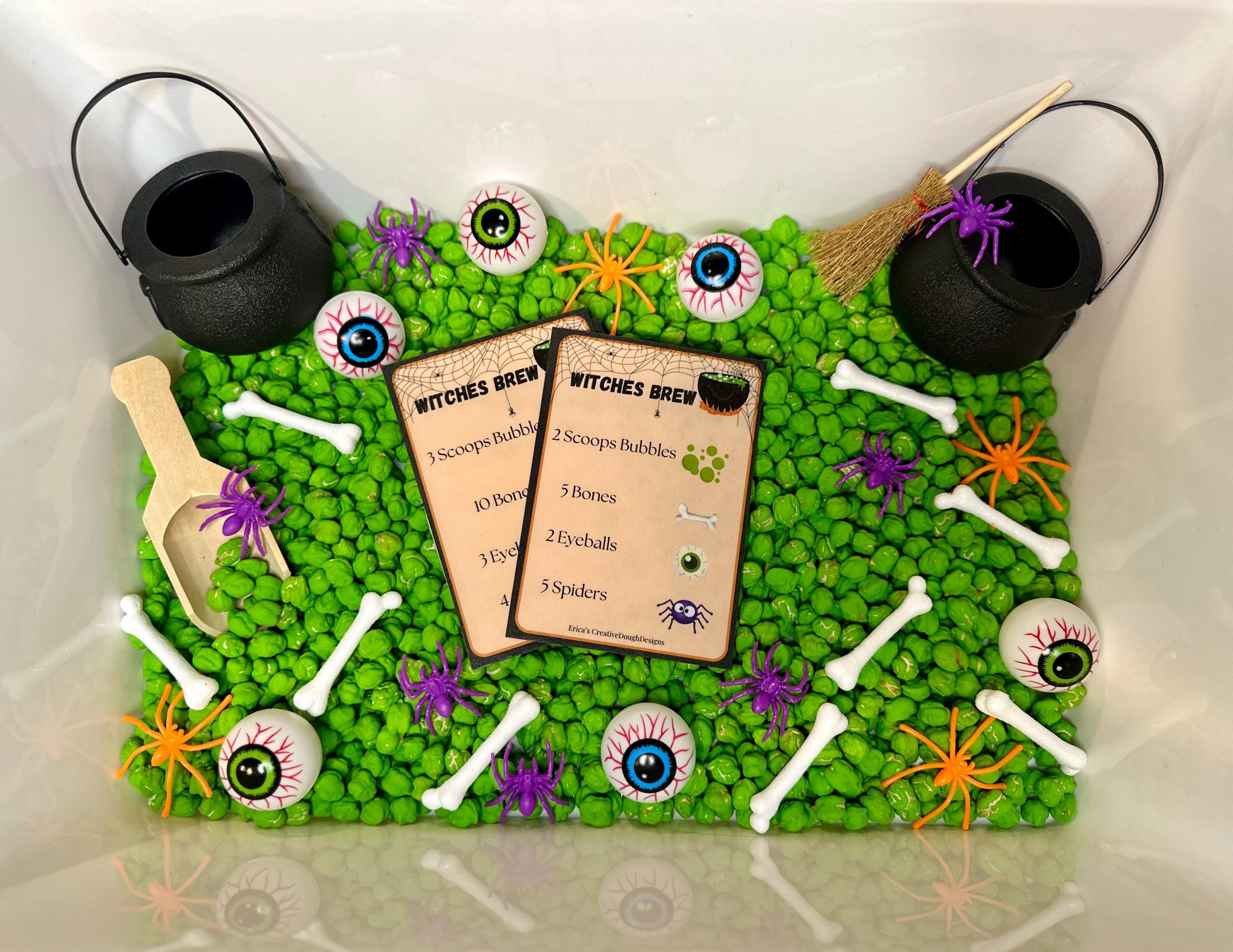 Witches Brew Sensory Bin, Learning Game, Practice Counting, Spooky ...