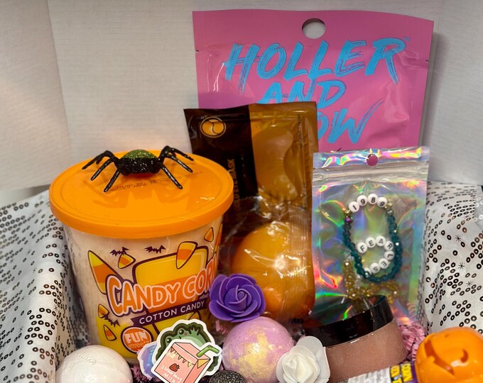 Personalized Halloween Gift Box for Tween Girl Boo Basket for Teen ...