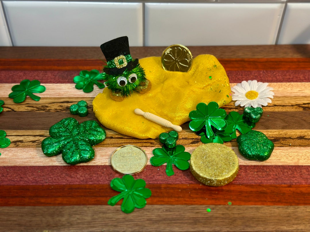 St. Patrick's Day Play Dough Kit, St. Patrick's Day Gifts for Kids,play ...