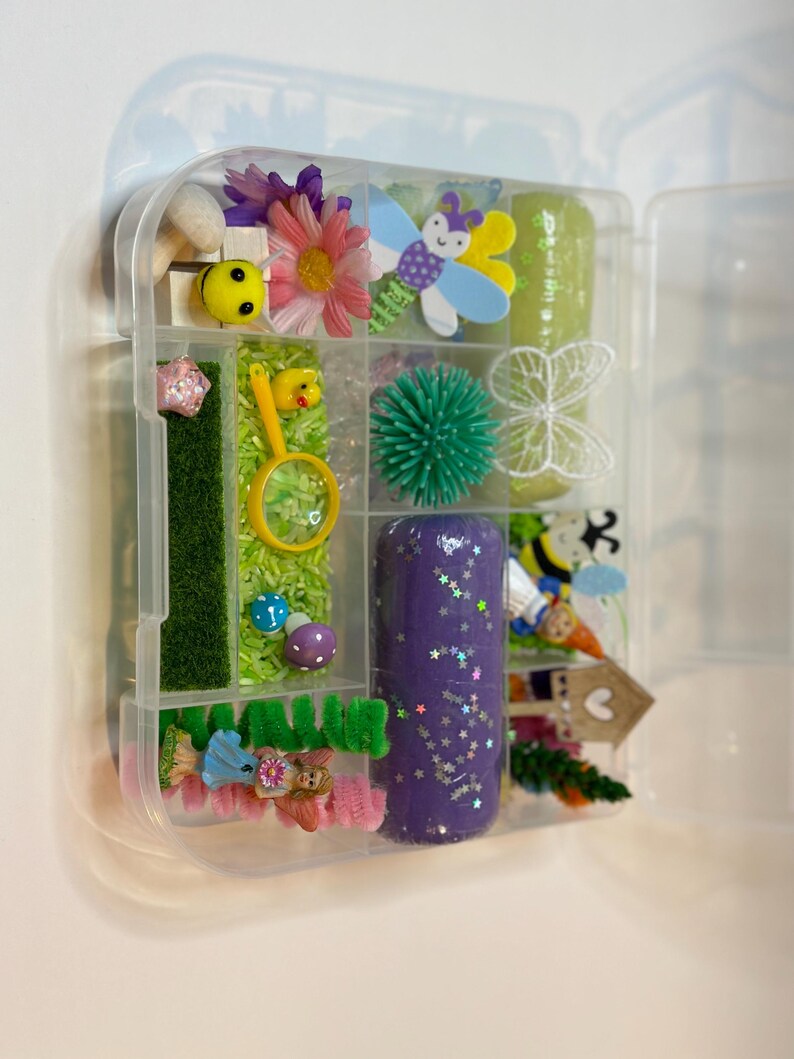 Fairy Garden Play Dough Kit,sensory Kit, Play Dough Set, Girls Gift ...
