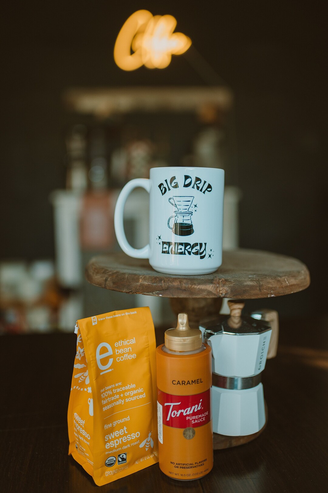 Big Drip Energy Coffee Mug, Trendy Cup for Coffer Lover's, Retro Gifts ...