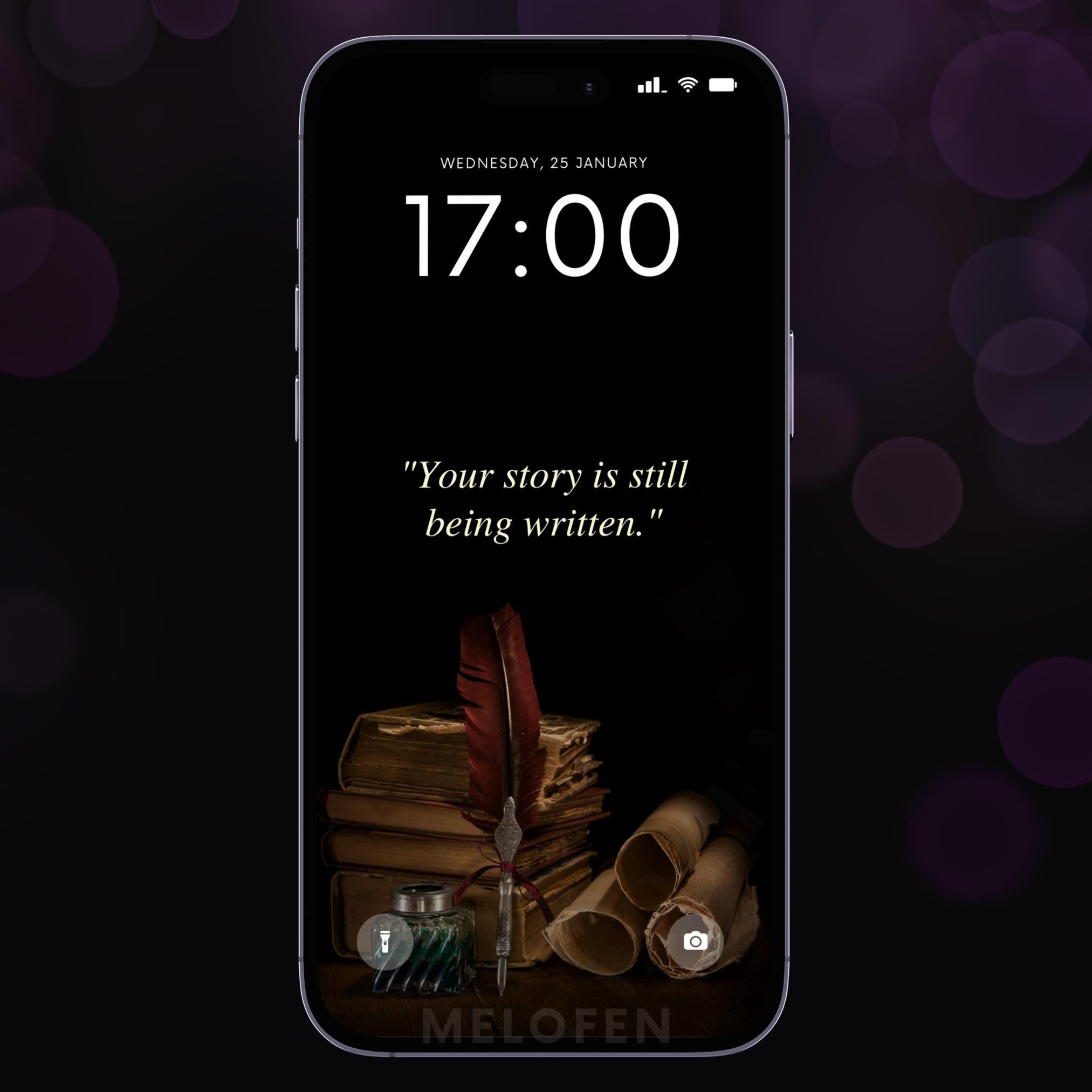 Inspirational iPhone Wallpaper Your Story is Still Being Written ...