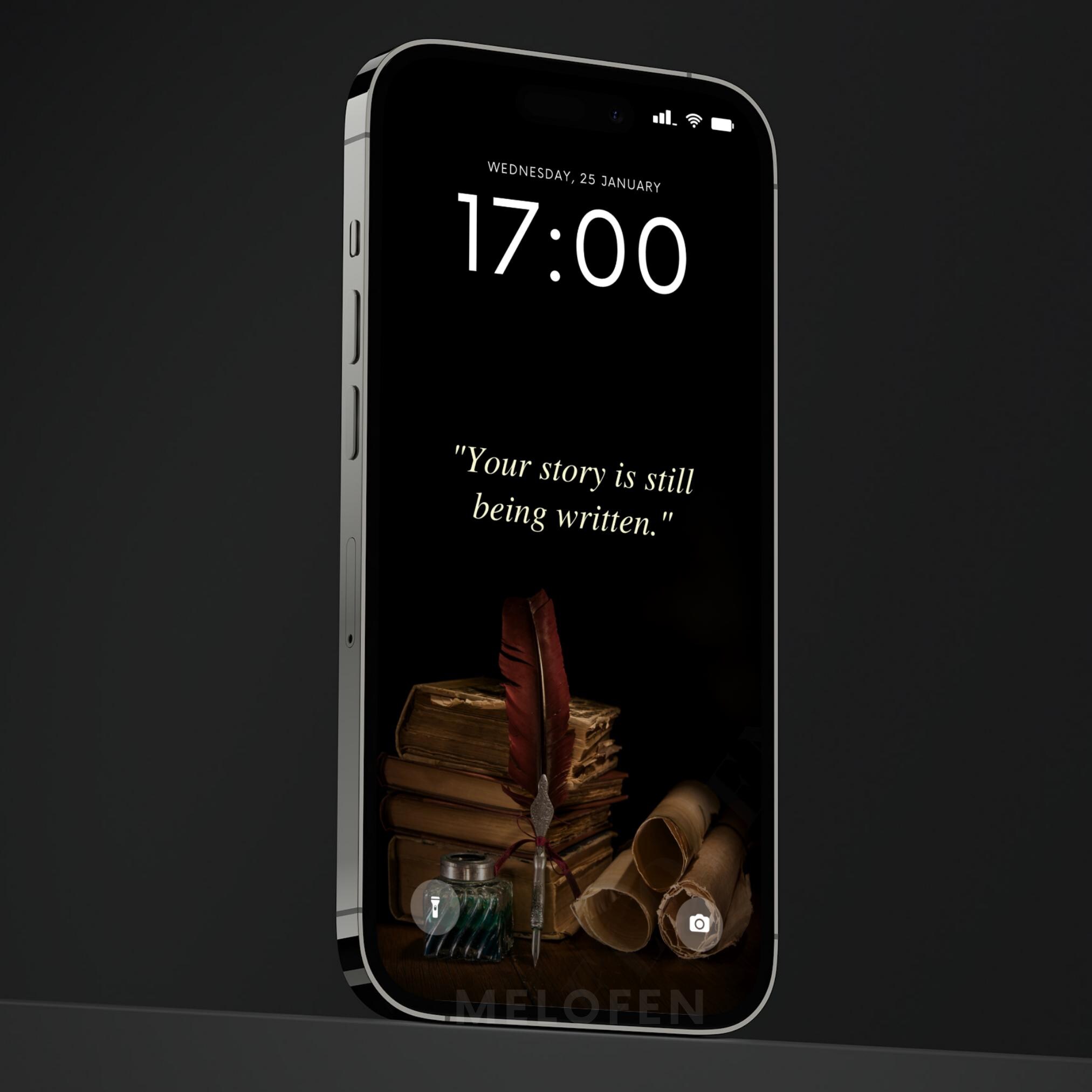 Inspirational iPhone Wallpaper Your Story is Still Being Written ...