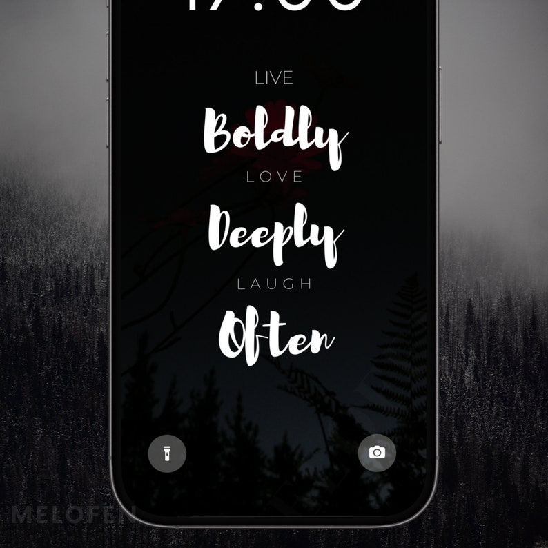 Live Boldly, Love Deeply, Laugh Often Inspirational iPhone Wallpaper Motivational Phone Positive ...