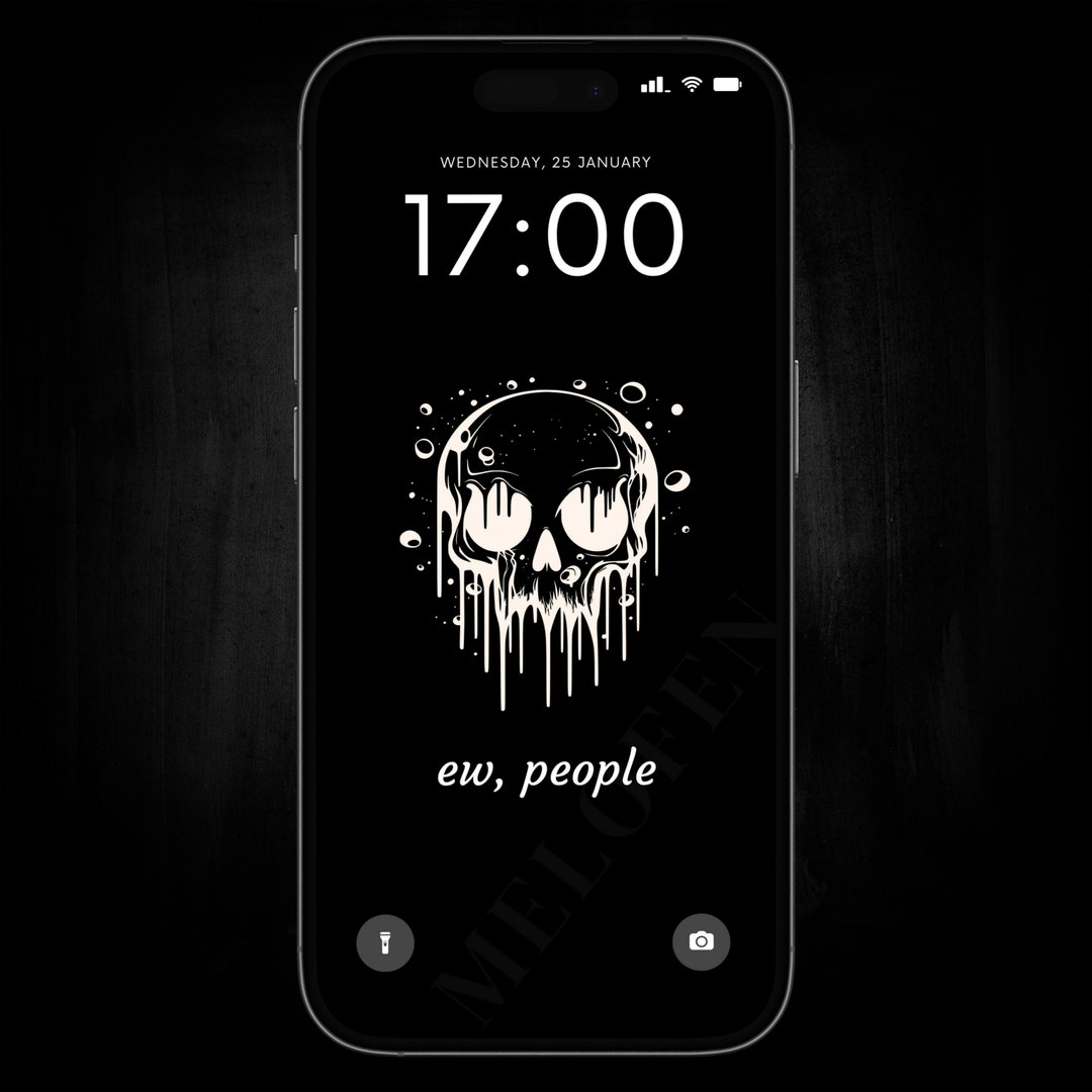 Ew People Skeleton Skull Art Aesthetic iPhone Wallpaper Minimal Funny ...