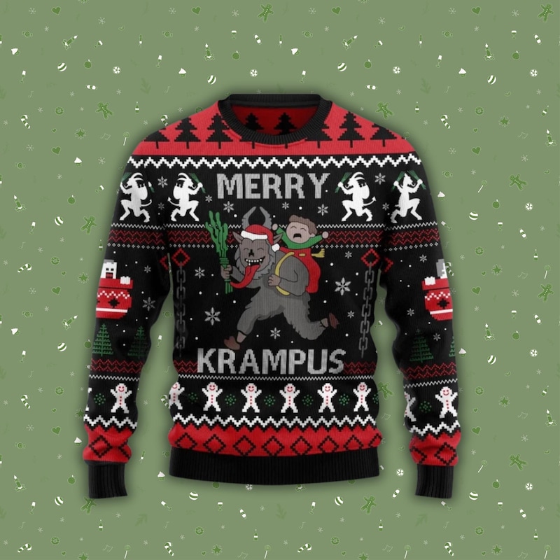 Krampus Sweater - Etsy