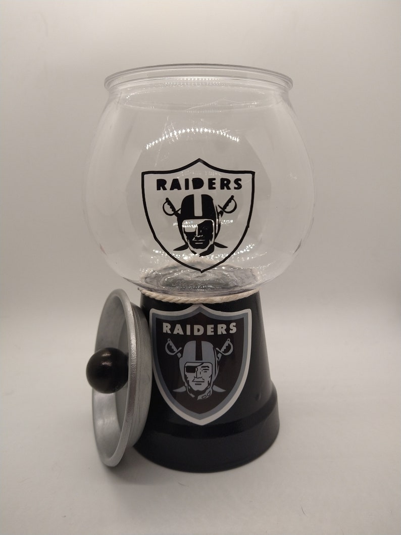 Las Vegas Raider's Small Candy Dish, Raider's Gift, NFL Home Decor ...