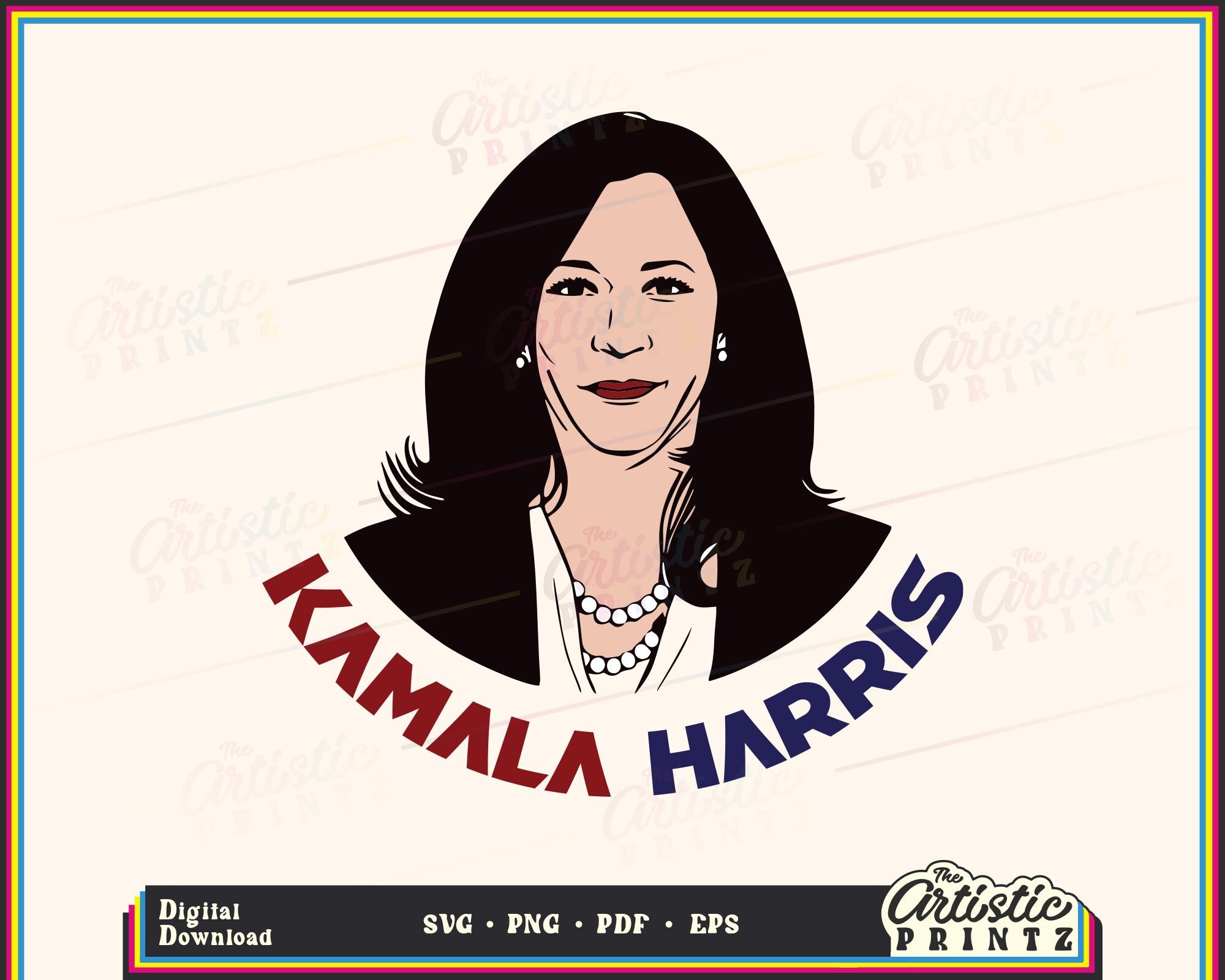 Kamala Harris Svg, Harris Walz 2024 Svg, Kamala Rally Svg, Let's Finish ...