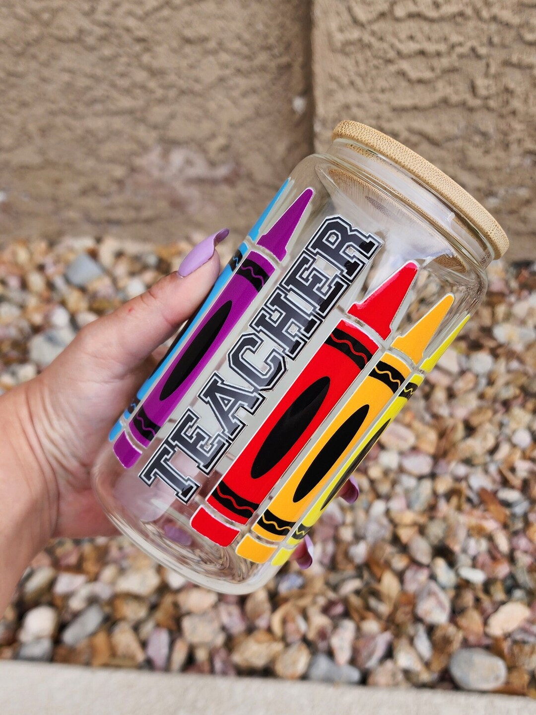 Teacher Appreciation Iced Coffee Cup - Etsy