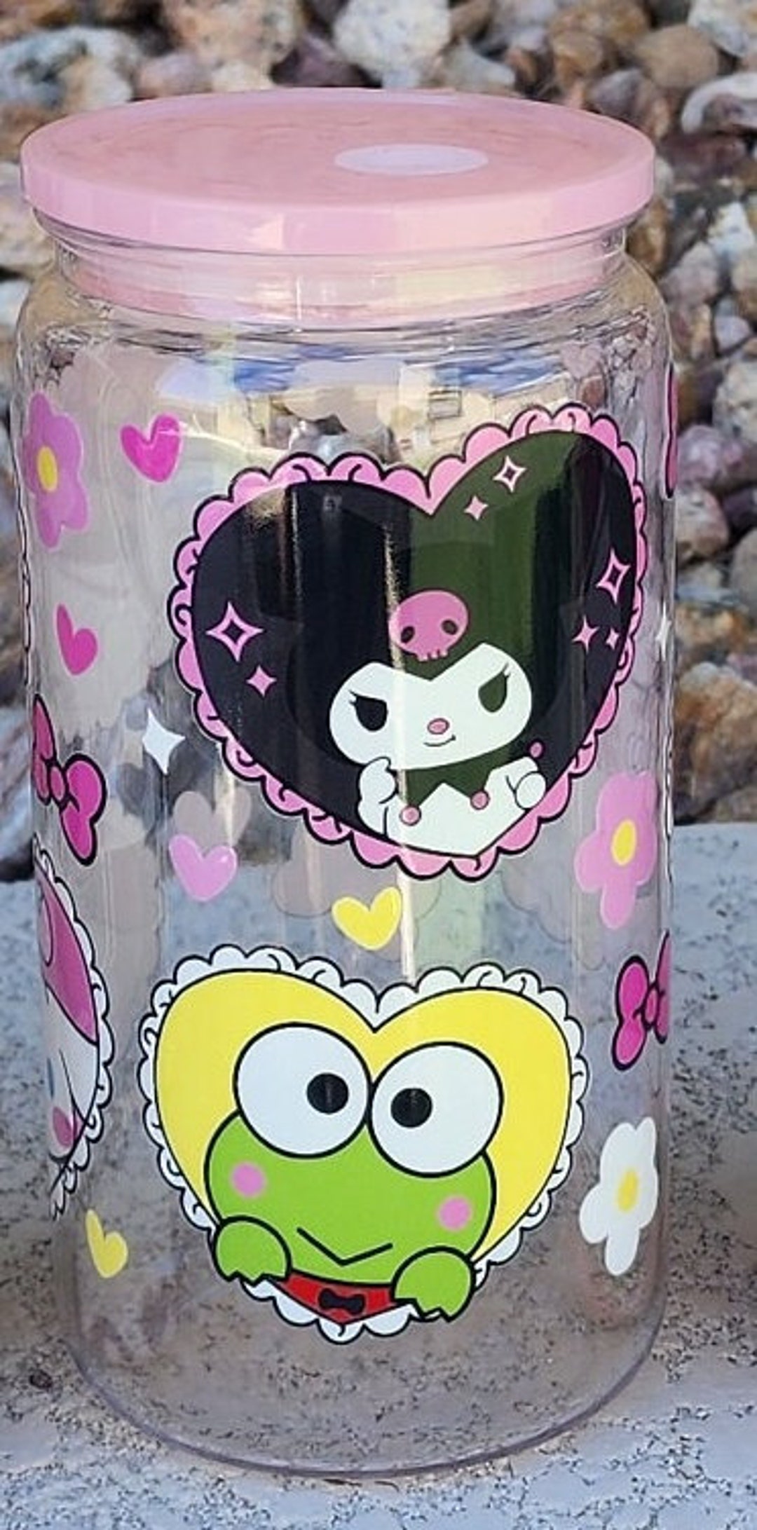 Hello Kitty and Friends Kid Safe 16oz Acrylic Cup - Etsy