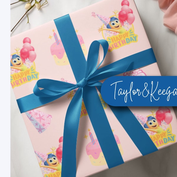 Joy Wrapping Paper - Etsy