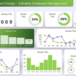 DASHBOARD TEMPLATE - Etsy