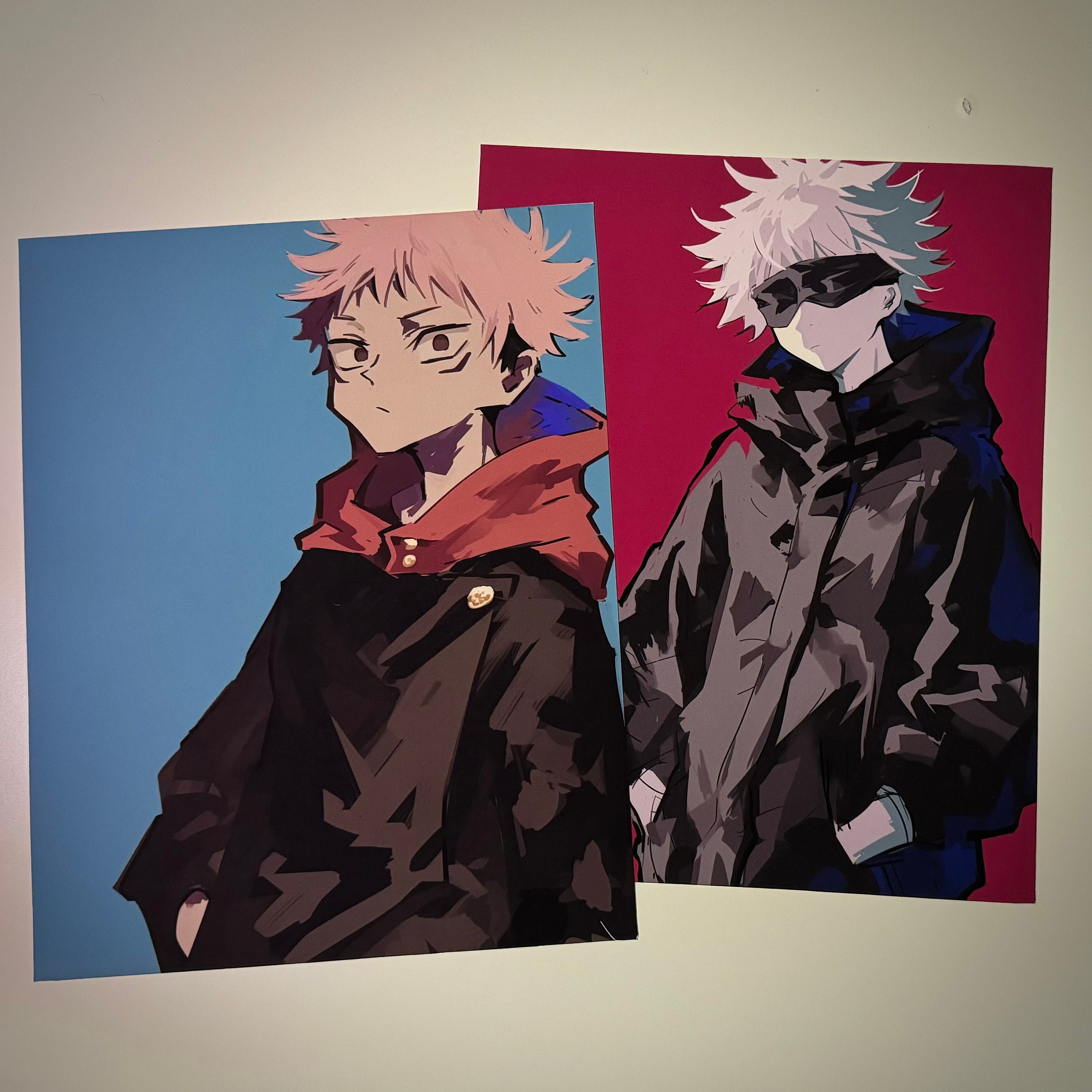 Jujutsu Kaisen Art Print Posters Set, 170gsm Photo Matte Paper 8in X ...