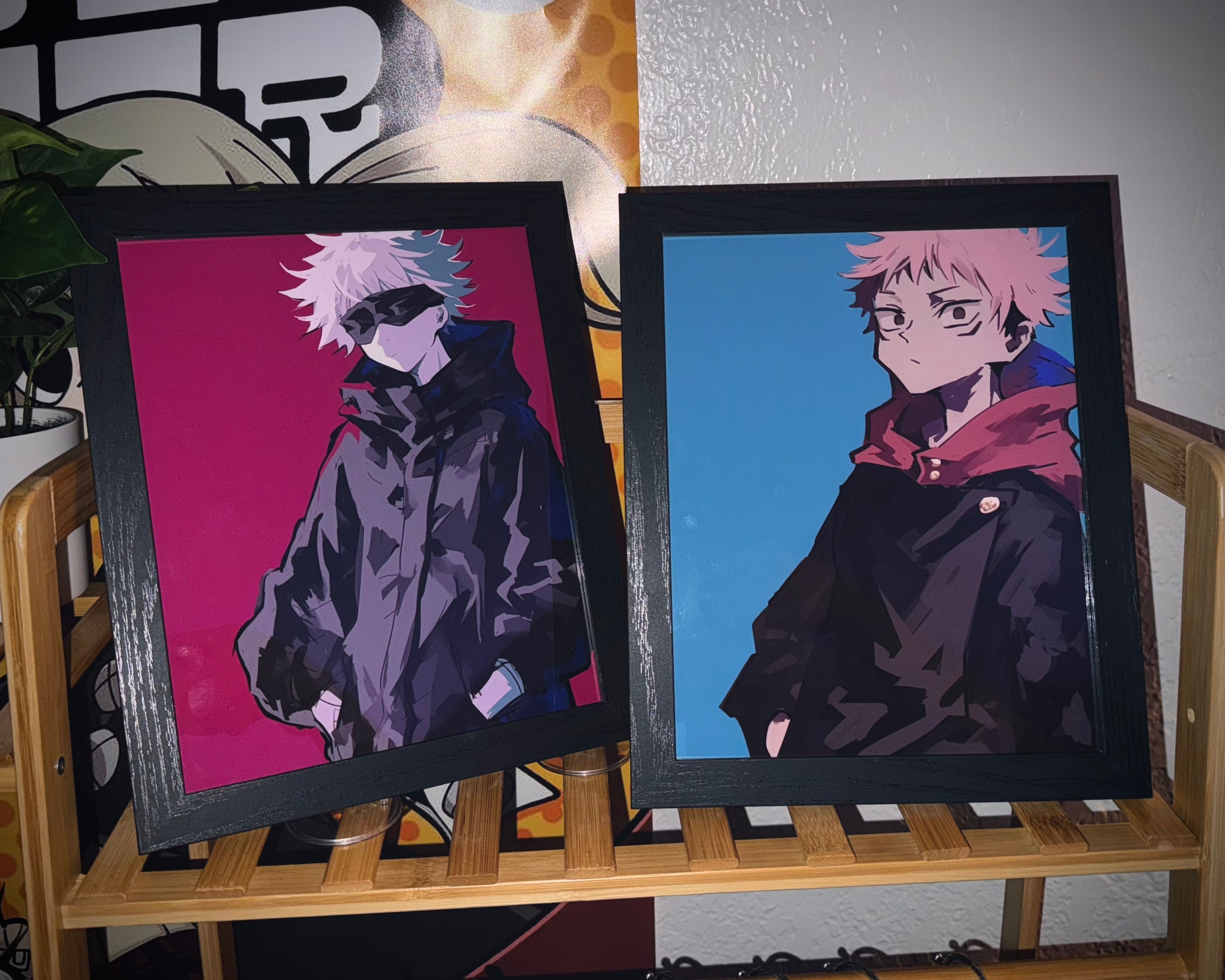 Jujutsu Kaisen Art Print Posters Set, 170gsm Photo Matte Paper 8in X ...