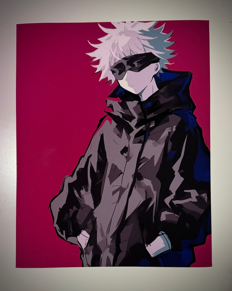 Jujutsu Kaisen Art Print Posters Set, 170gsm Photo Matte Paper 8in X ...
