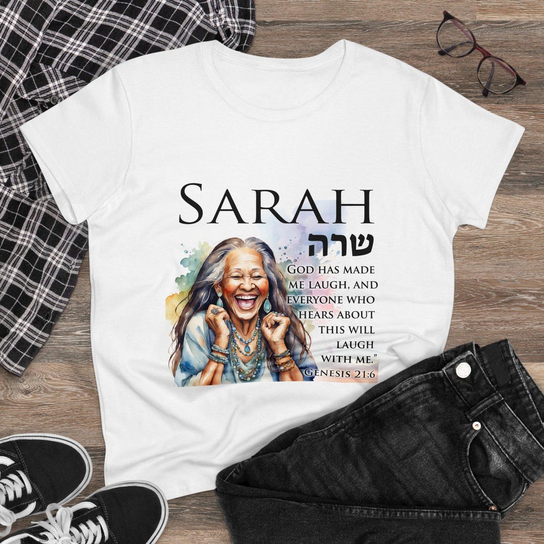 Sarah Hebrew Jewish History Soft Style Tshirt - Etsy
