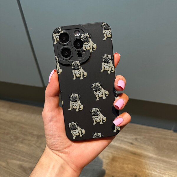 Pug Phone Case - Etsy