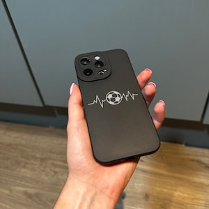 Football Boys Black Phone Case for iPhone 17 16 15 14 13 12 11 11 Pro ...